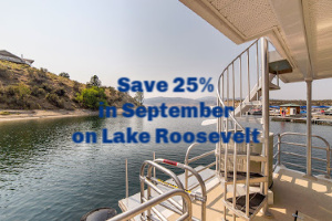 Lake Roosevelt Houseboat Rentals and Vacation Information