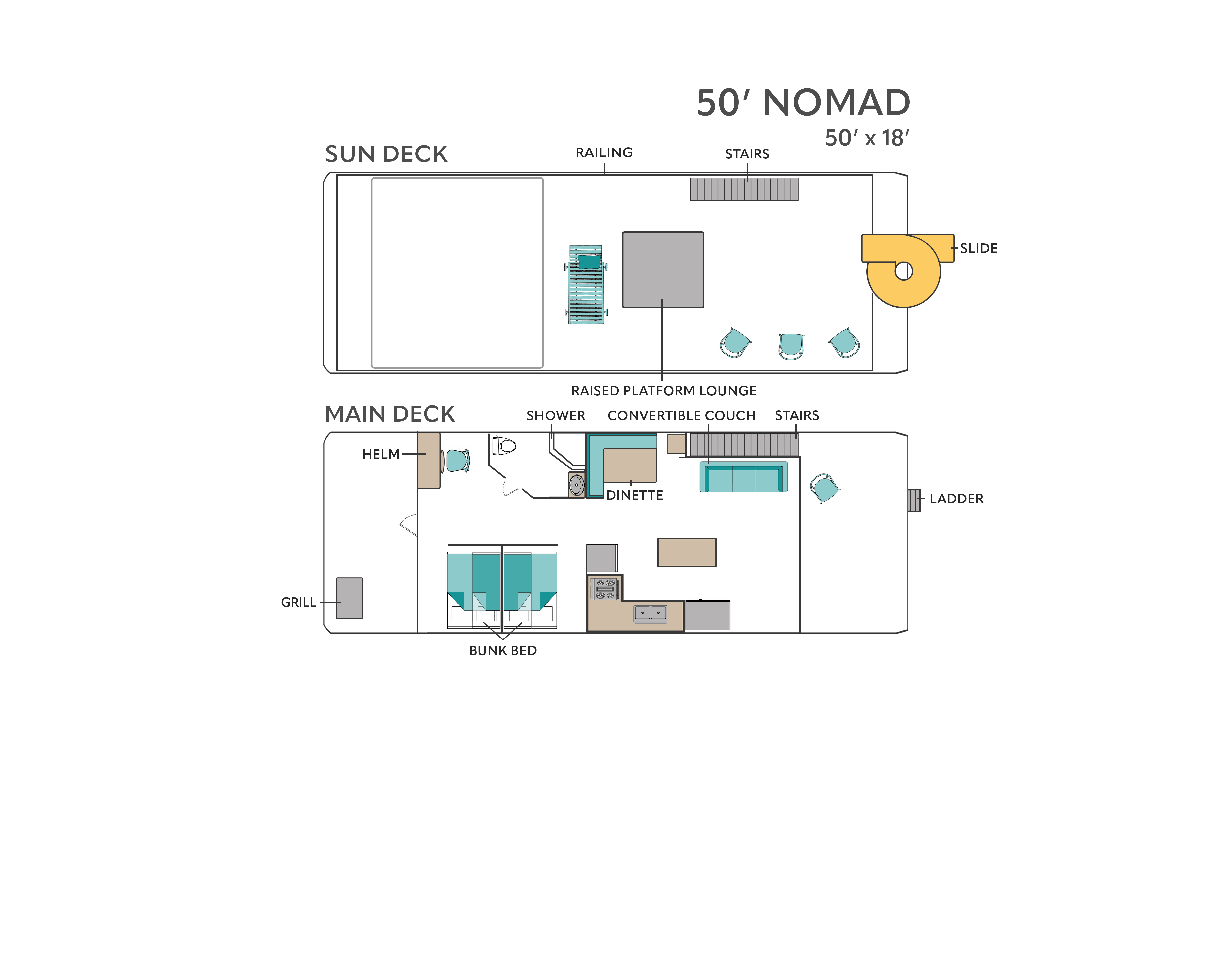 50-Nomad Houseboat Lake Powell