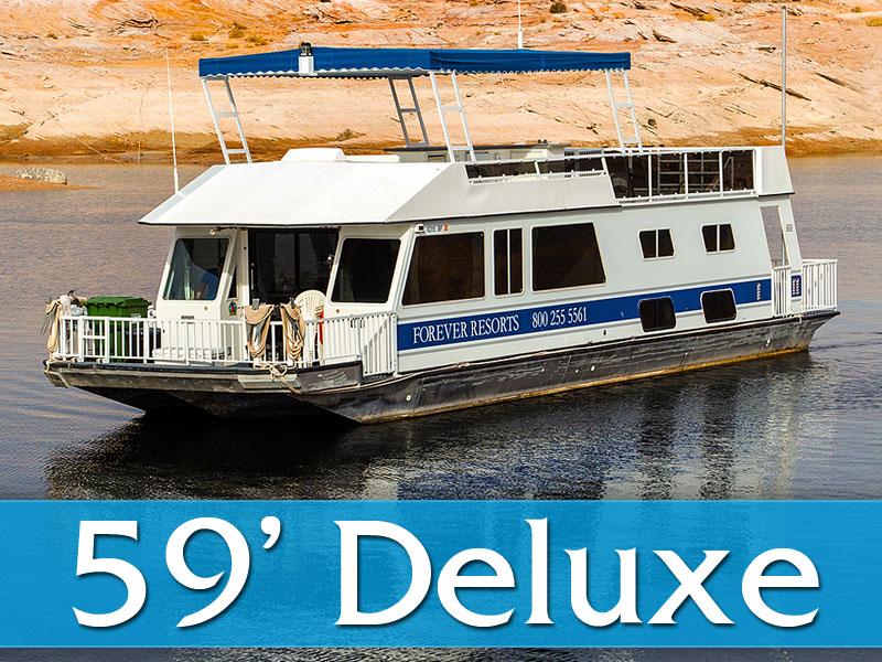 59-foot Deluxe Houseboat